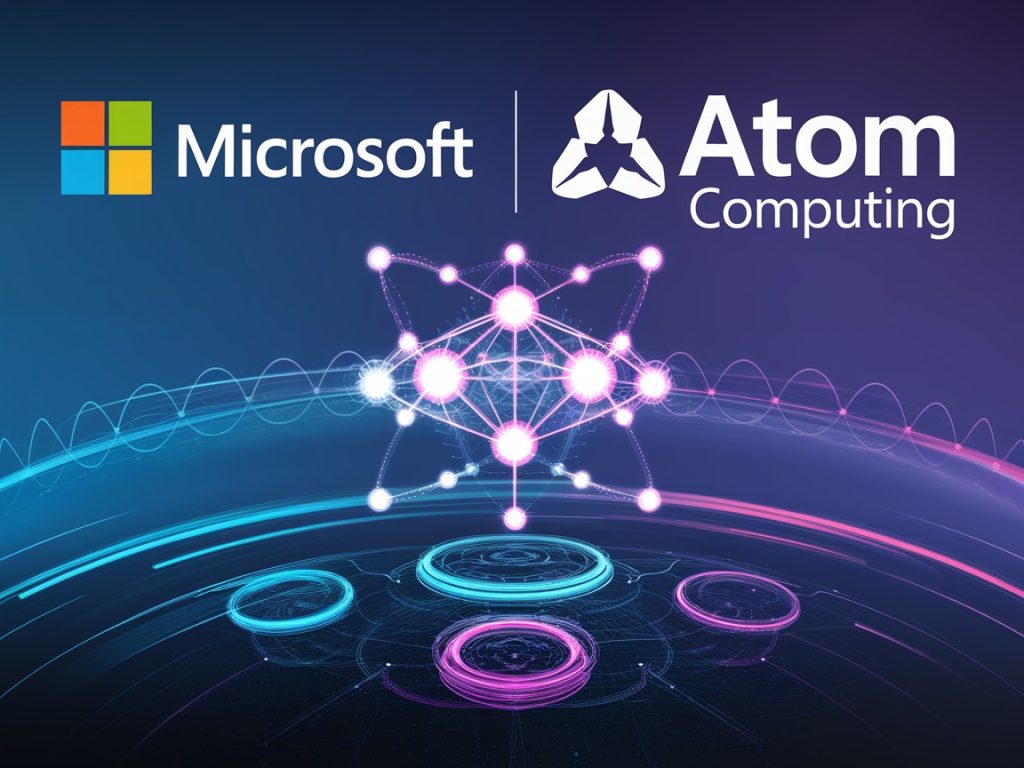 Microsoft et Atom Computing Lancent un Ordinateur Quantique Commercial