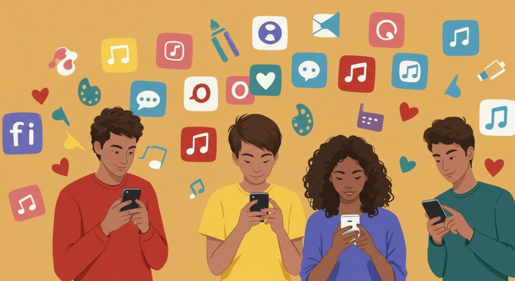Réseaux Sociaux : Impact Positif Sur Les Ados