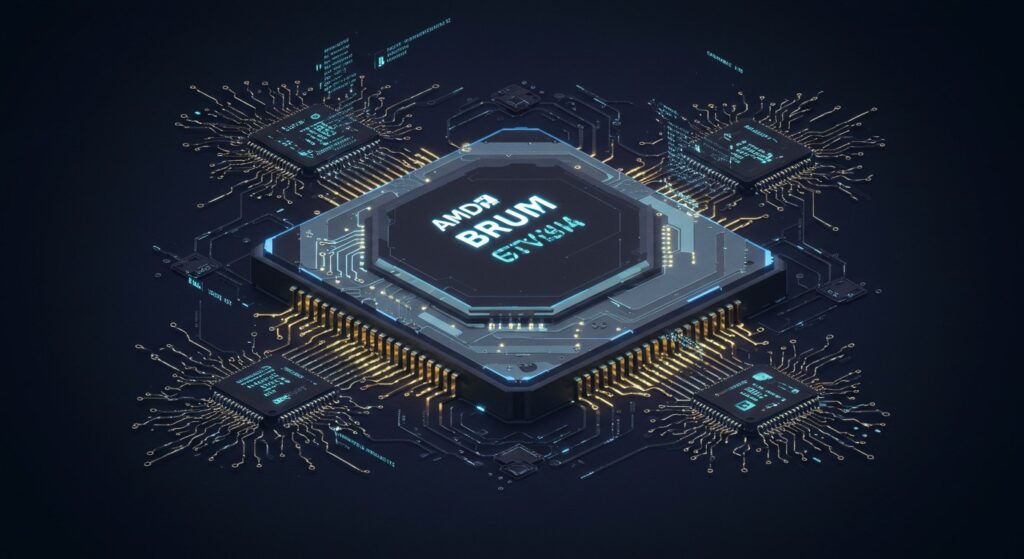 AMD Défie Nvidia avec l’Acquisition de Brium